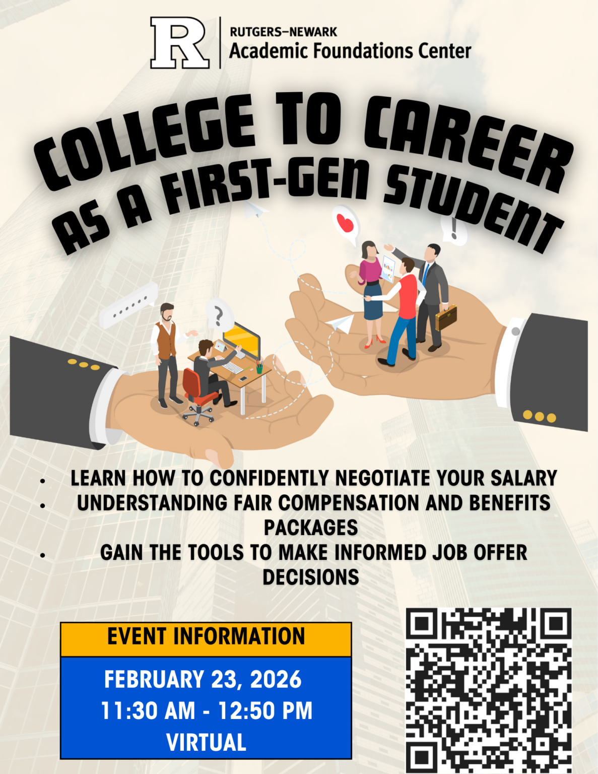 Flyers for Financial Literacy - Academic Foundations Center